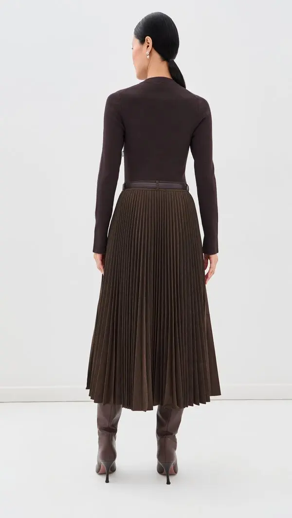 Simkhai Trista Long Sleeve Midi Dress
