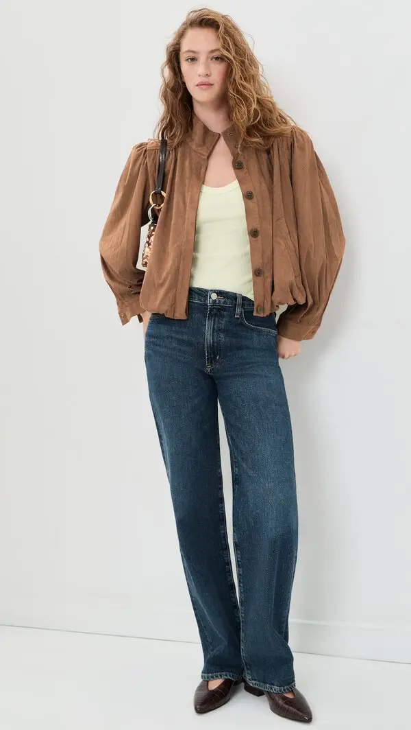 Astr The Label Estero Faux Suede Jacket