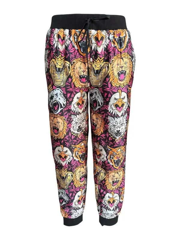 ANY OLD IRON Orange / Pink Multicolor Born Wild Joggers