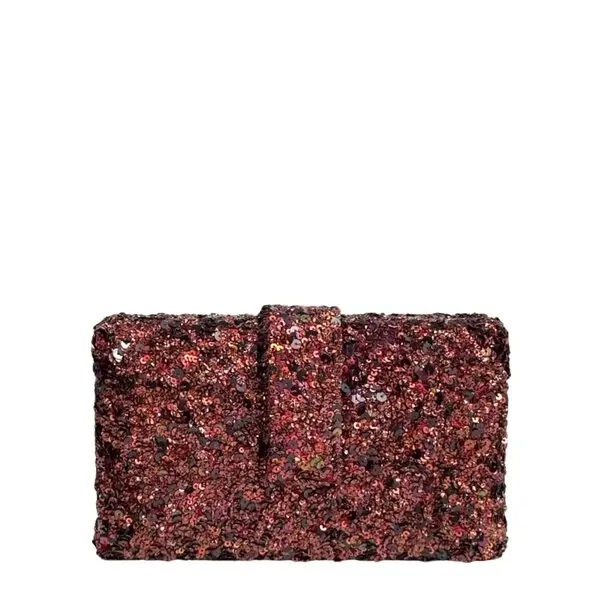 SIMITRI Molten Kitsch Clutch - Red