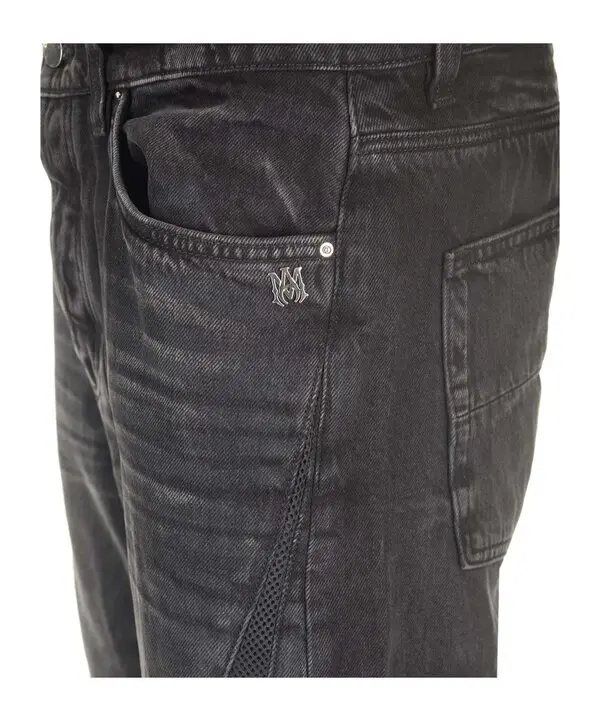 Amiri Belt Ring Denim Trousers