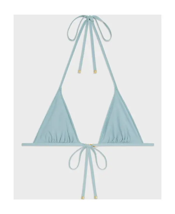 Celine Triomphe Triangle Top In Matte Jersey