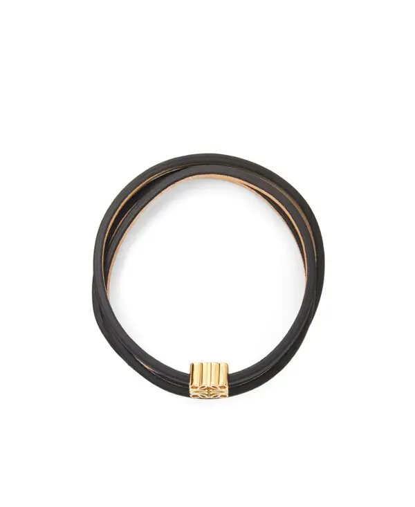 Loewe Logo Plaque Twist Bangle