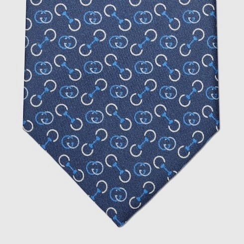 Gucci Interlocking G Silk Tie