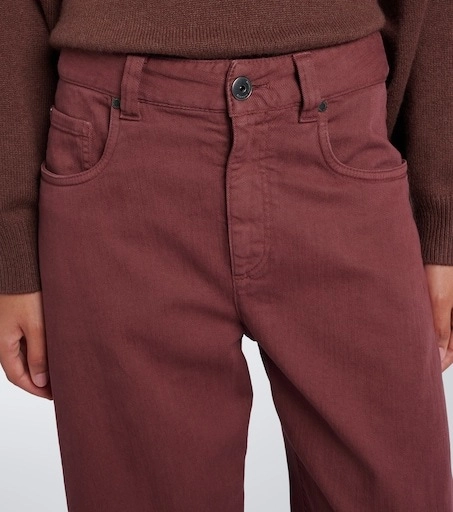 Brunello Cucinelli Monili Barrel-leg Jeans