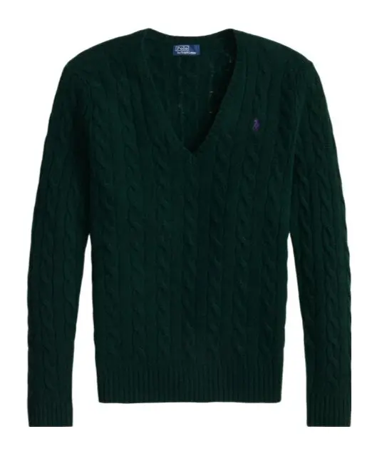 Polo Ralph Lauren Cable-knit V-neck Pullover