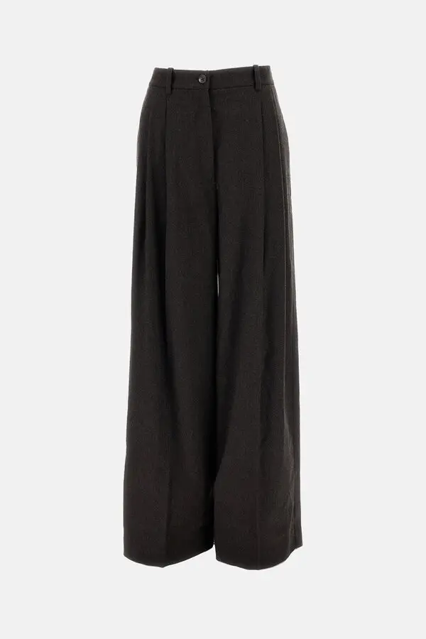 Ralph Lauren Clarice Pantaloni Lunghi A Pieghe