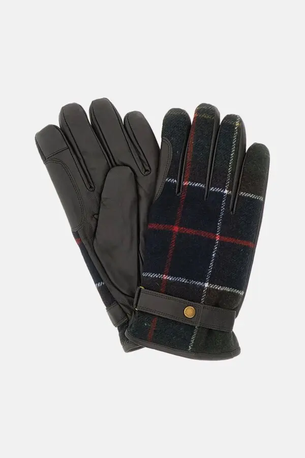 Barbour Guanti Newbrough Tartan