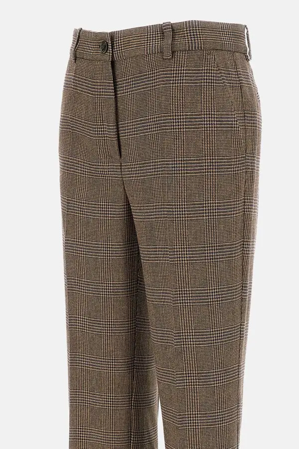 PAROSH Pantaloni A Quadri