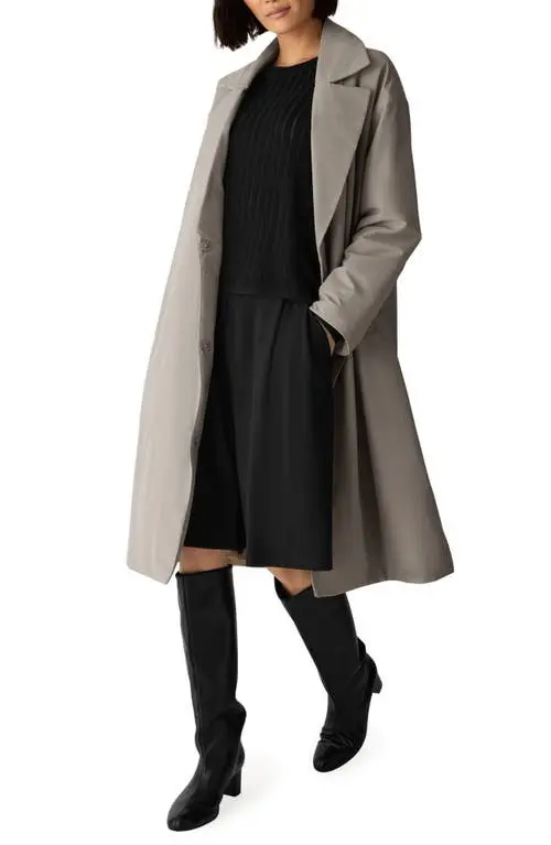 Eileen Fisher Padded Trench Coat