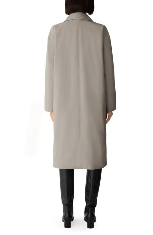 Eileen Fisher Padded Trench Coat - Twine