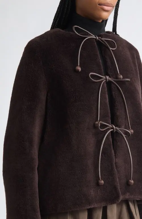 Sea Annie Genuine Shearling Coat