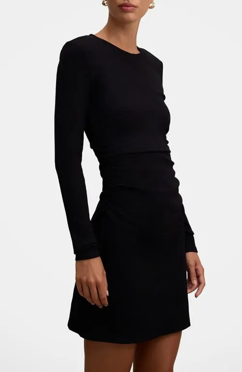 EVER NEW Ash Long Sleeve Minidress
