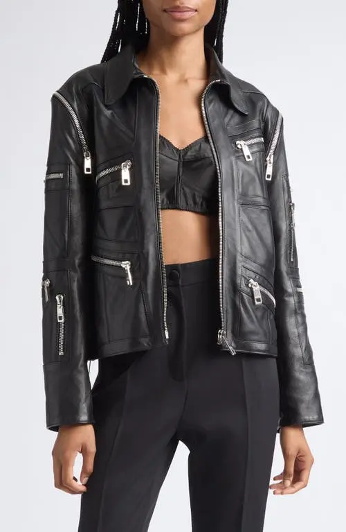 Dolce & Gabbana Nappa Leather Jacket - Nero