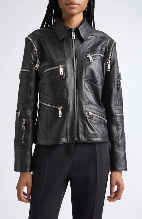 Dolce & Gabbana Nappa Leather Jacket