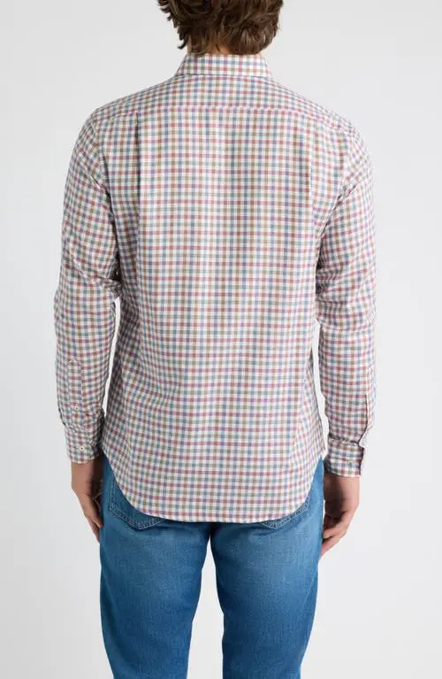 Johnnie-o Merced Checked Cotton Shirt - Ripple