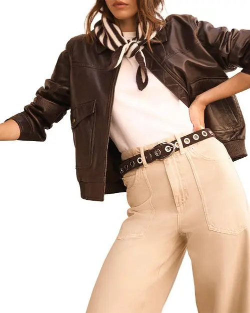 Mint Velvet Utility Wide Jeans
