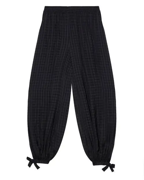 Mint Velvet Checked Soft Balloon Trousers
