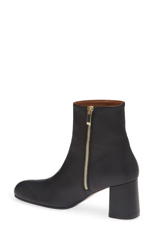 ATP ATELIER Miola Leather Bootie - Black