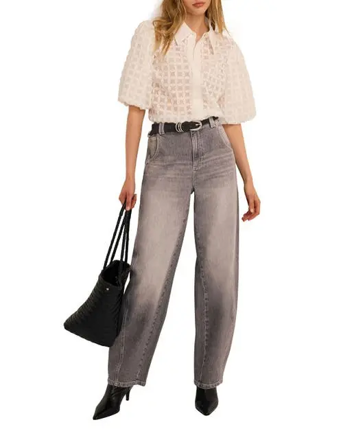 Mint Velvet Relaxed Ultimate Full Length Barrel Jeans