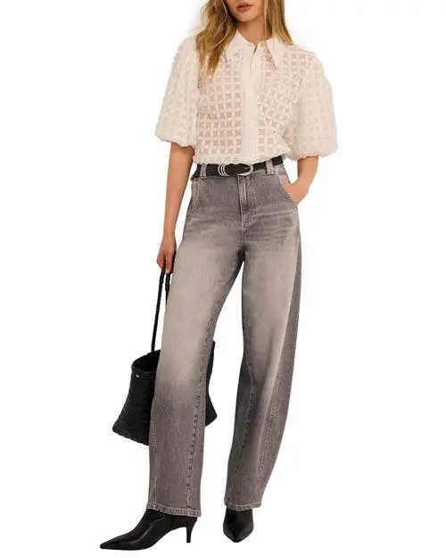 Mint Velvet Relaxed Ultimate Full Length Barrel Jeans