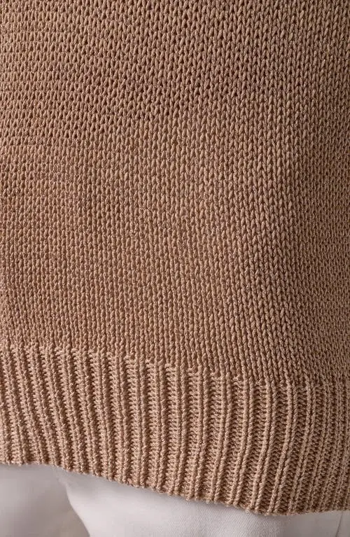 Donna Karan New York Metallic Relaxed Fit Sweater