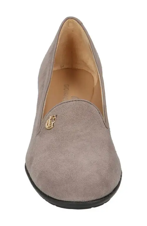 GIOVANNI FABIANI Wedge Pump - Smoke