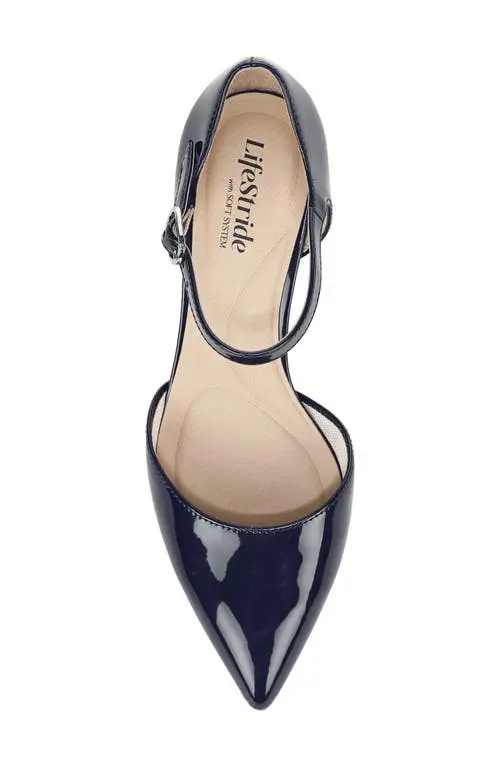 LIFESTRIDE Rylee Faux Leather Pump - Sappblue