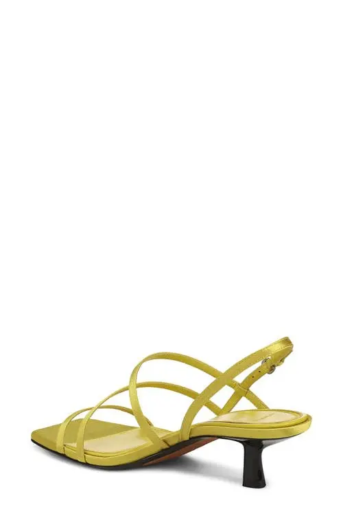 Vince Tania Satin Slingback Sandal