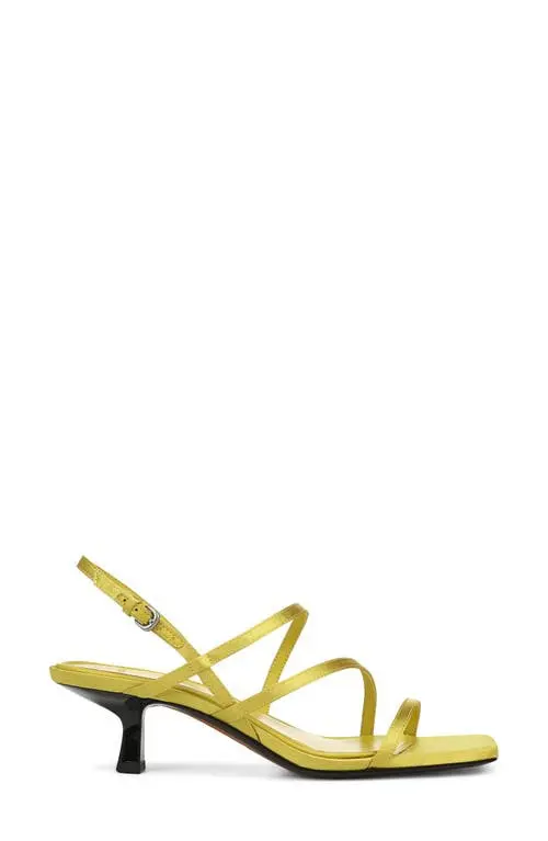 Vince Tania Satin Slingback Sandal