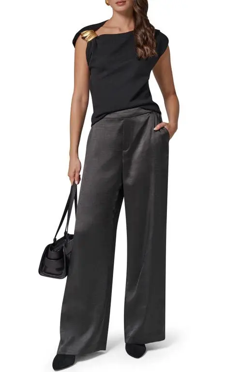 Donna Karan New York Wide Leg Pull On Pants