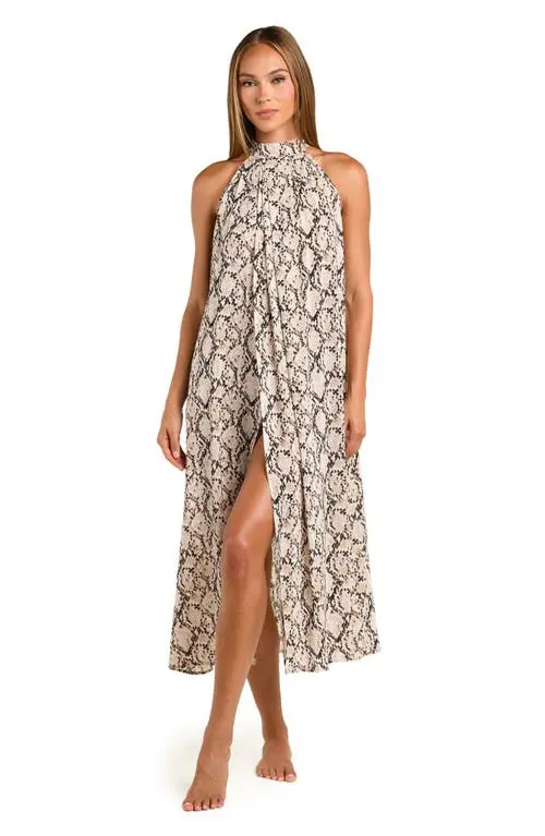 SUNSHINE 79 Island Serpent Midi Cover-up Dress