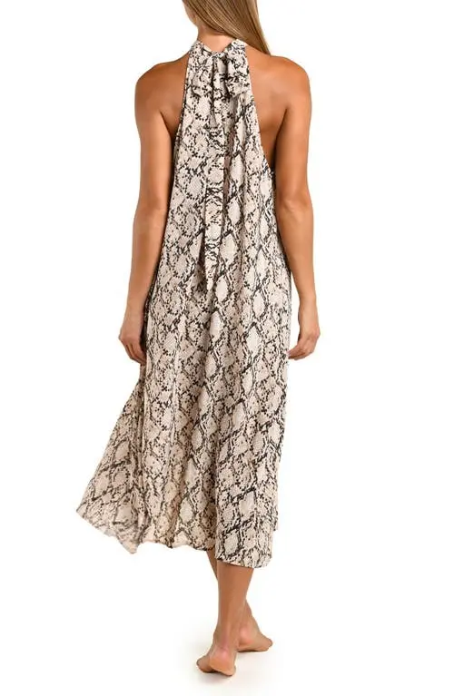 SUNSHINE 79 Island Serpent Midi Cover-up Dress