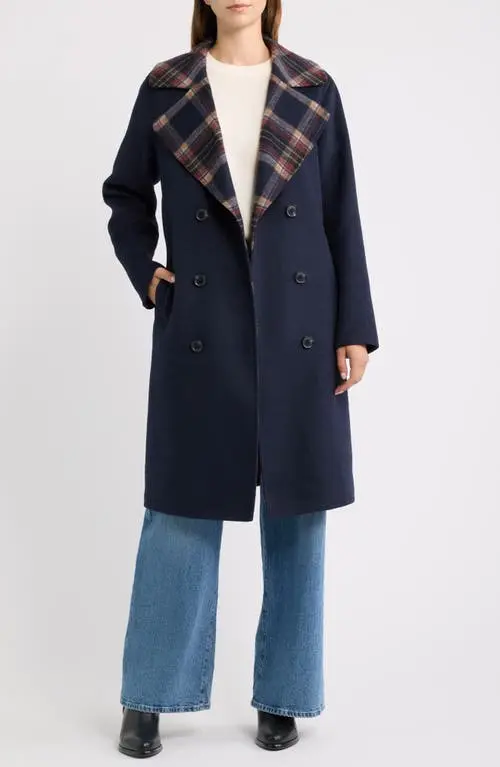 Bernardo Funnel Collar Coat
