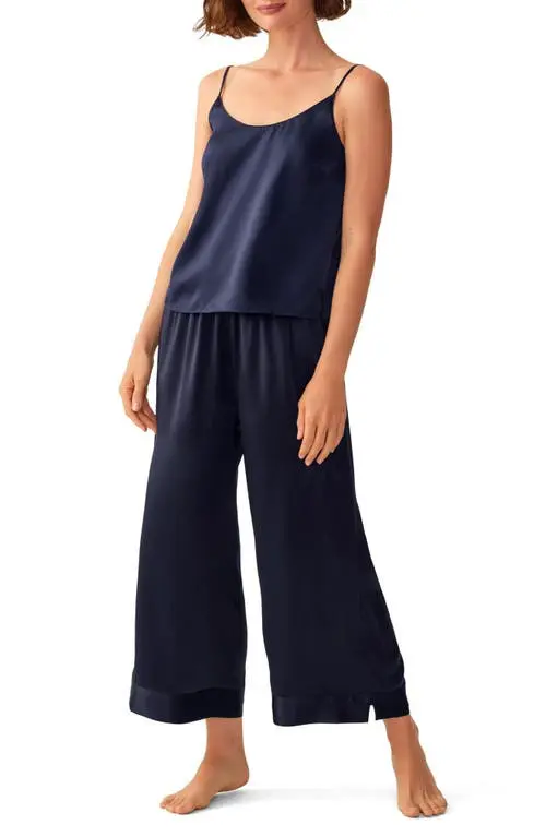 PETITE PLUME Olivia Silk Pajama Pants