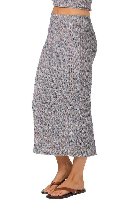 O'Neill Bailey Smocked Midi Skirt - Blue Jelly