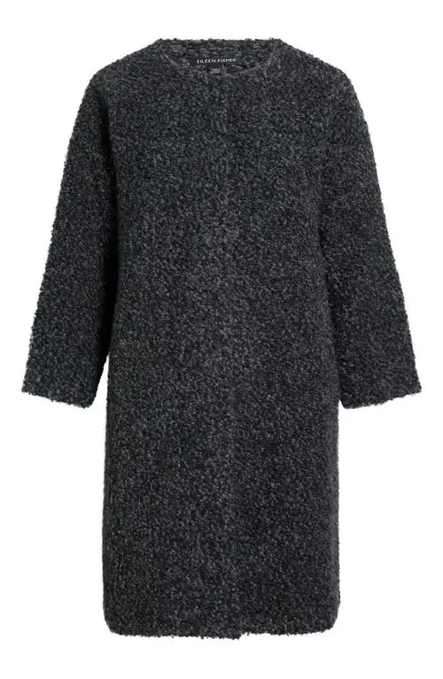 Eileen Fisher Round Neck Coat