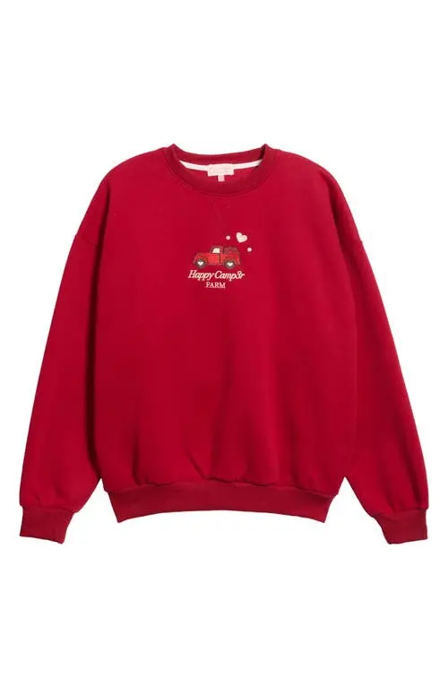 HAPPY CAMP3R Fresh Picked Crewneck Sweatshirt