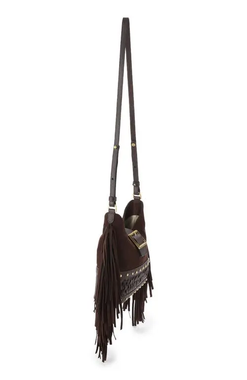 Brahmin Small Gwynne Leather Crossbody Bag