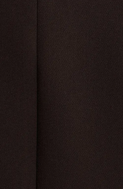 TAHARI ASL Military Double Breasted Coat - Espresso