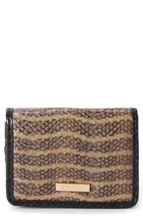 Brahmin Clementine Croc Embossed Leather Wallet