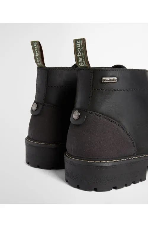 Barbour Shawdon Waterproof Chukka Boot - Black