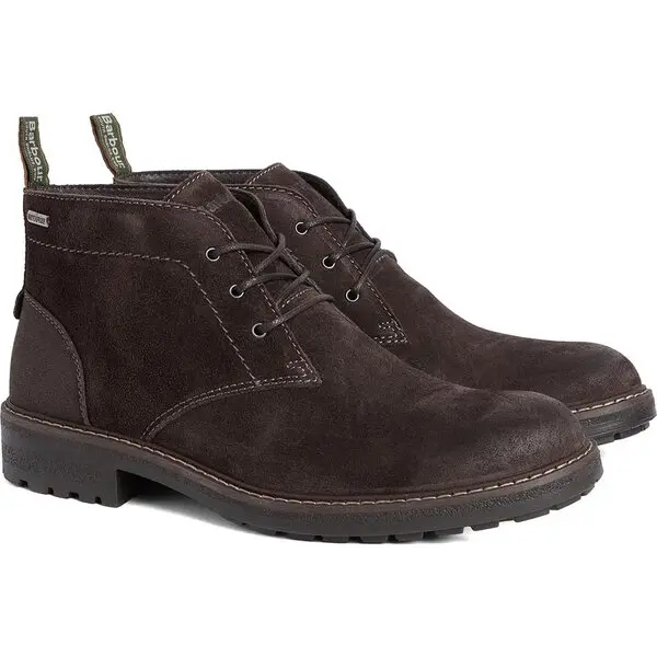 Barbour Shawdon Waterproof Chukka Boot - Teak