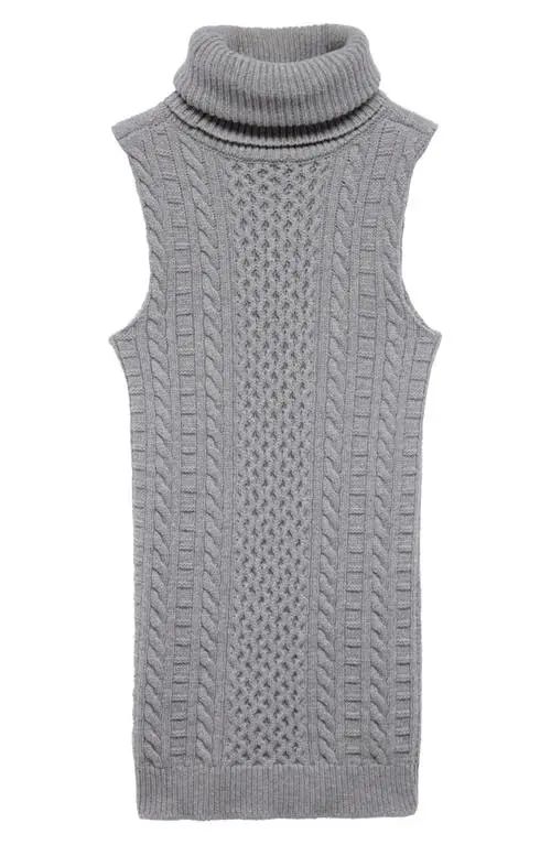 7 For All Mankind Cowl Neck Cable Vest