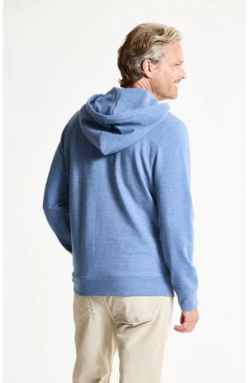 JACHS Soft Touch Fleece Pullover Hoodie - Slate Blue
