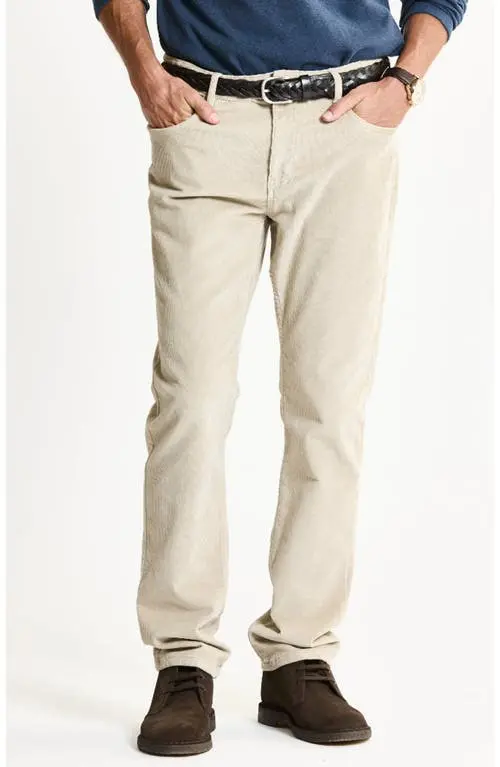 JACHS Stretch Corduroy 5-pocket Pants - Ivory
