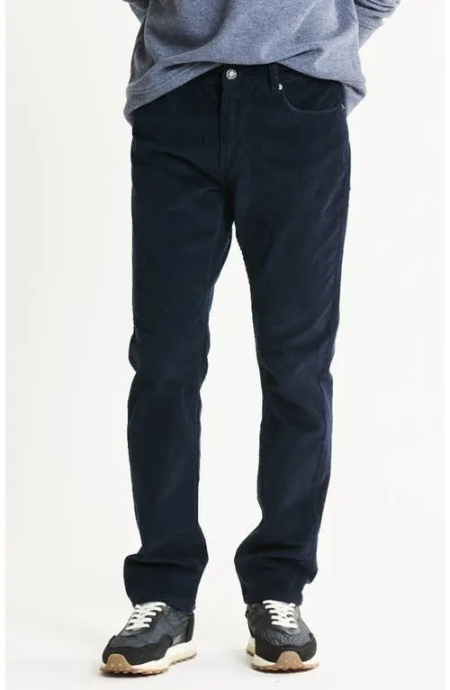JACHS Stretch Corduroy 5-pocket Pants - Navy