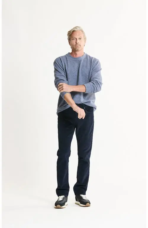 JACHS Stretch Corduroy 5-pocket Pants - Navy
