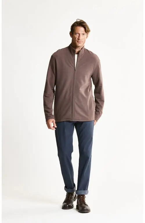 JACHS Soft Touch Fleece Full Zip - Chocolate