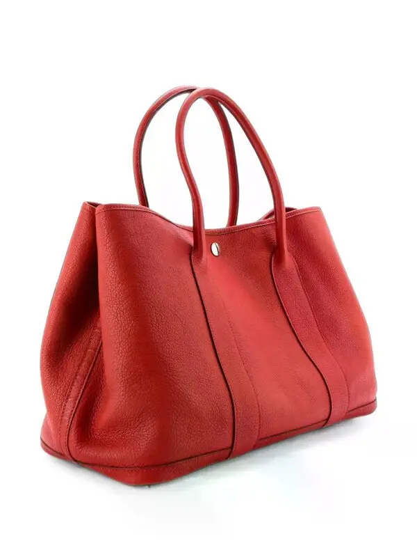 Hermès Garden Party Leather 36 Tote Bag - Orange